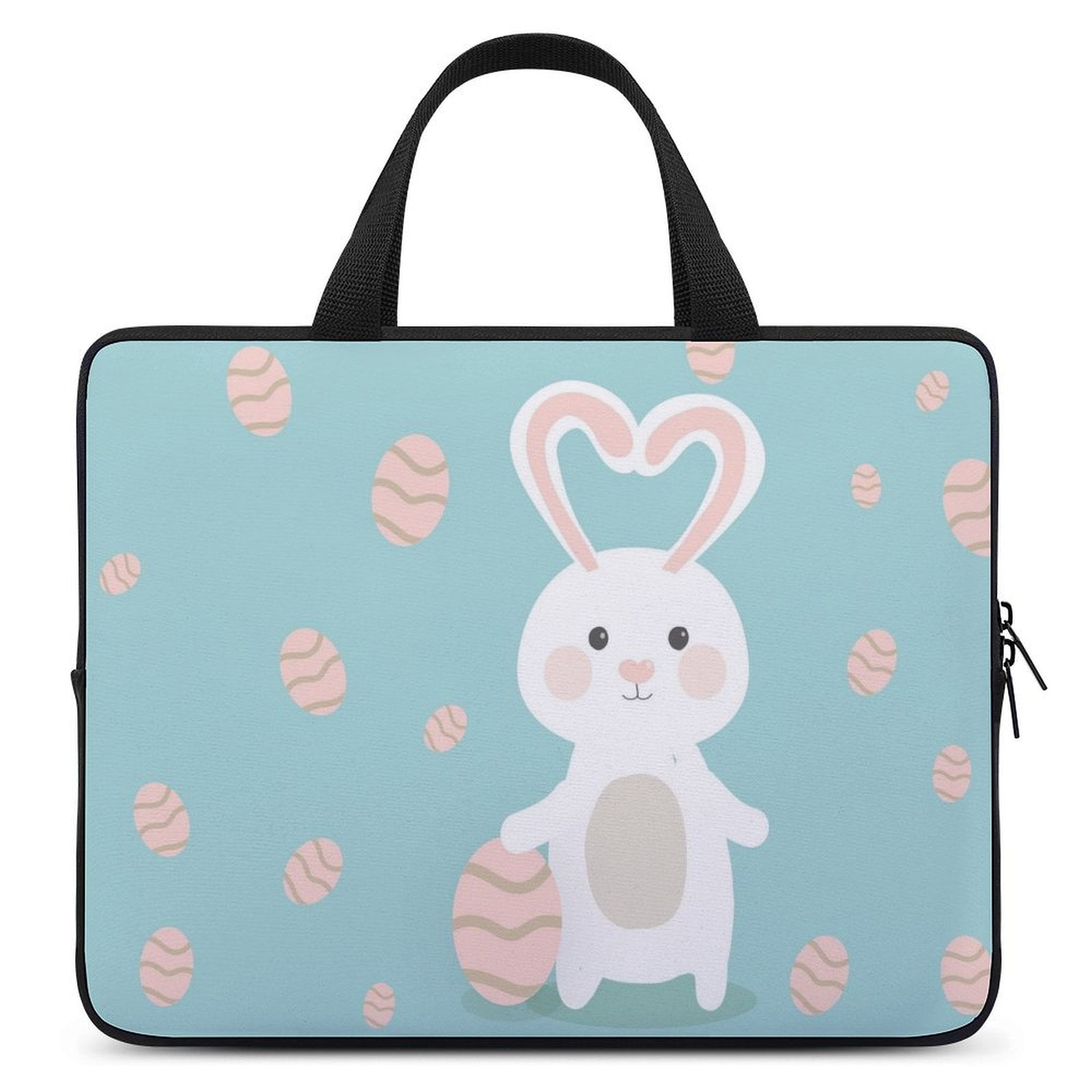 Bunny，love，eggs Laptop Bag Women Man 10 12 13 15 17 Inch Office ...