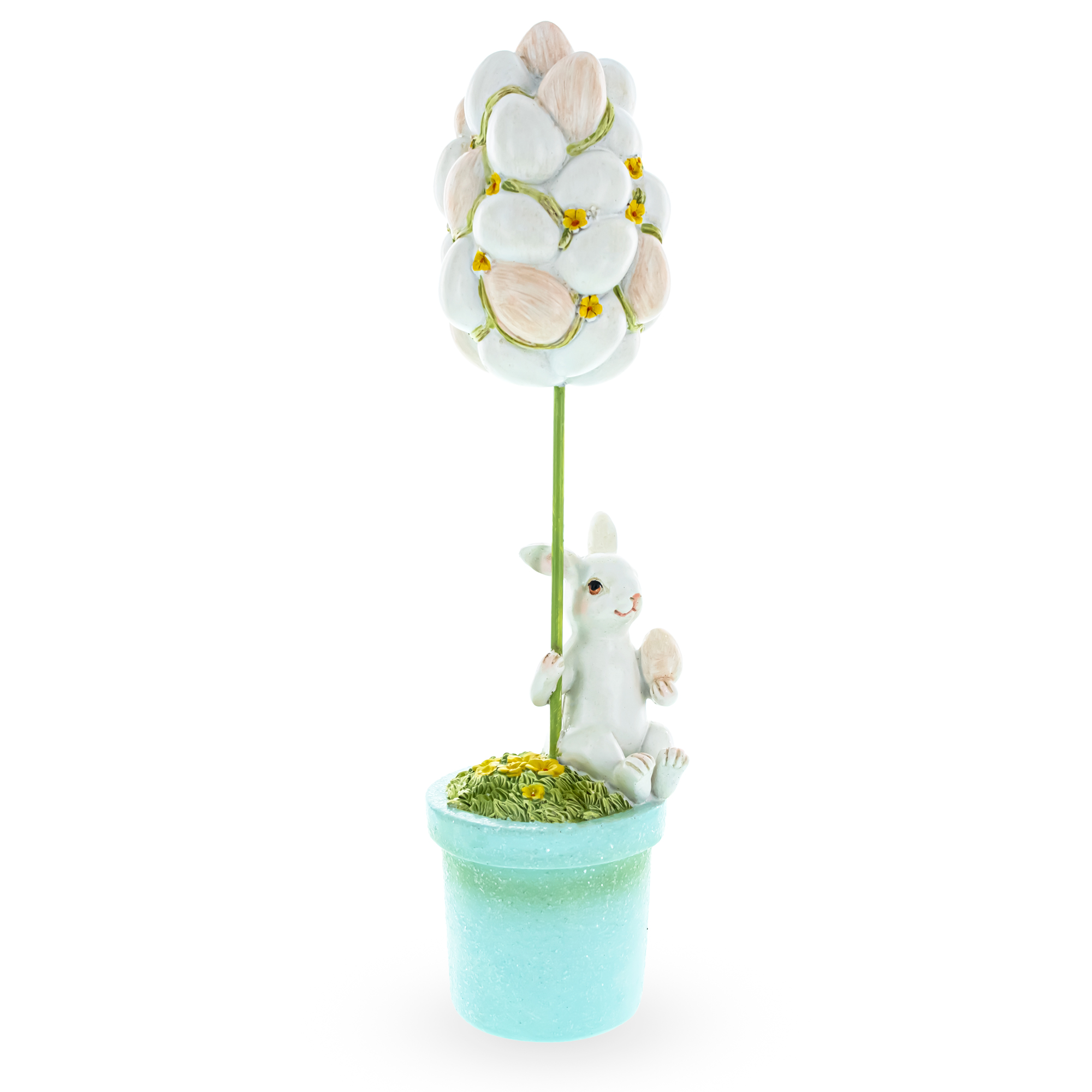Bunny's Treasured Easter Egg Vessel Figurine - Walmart.com
