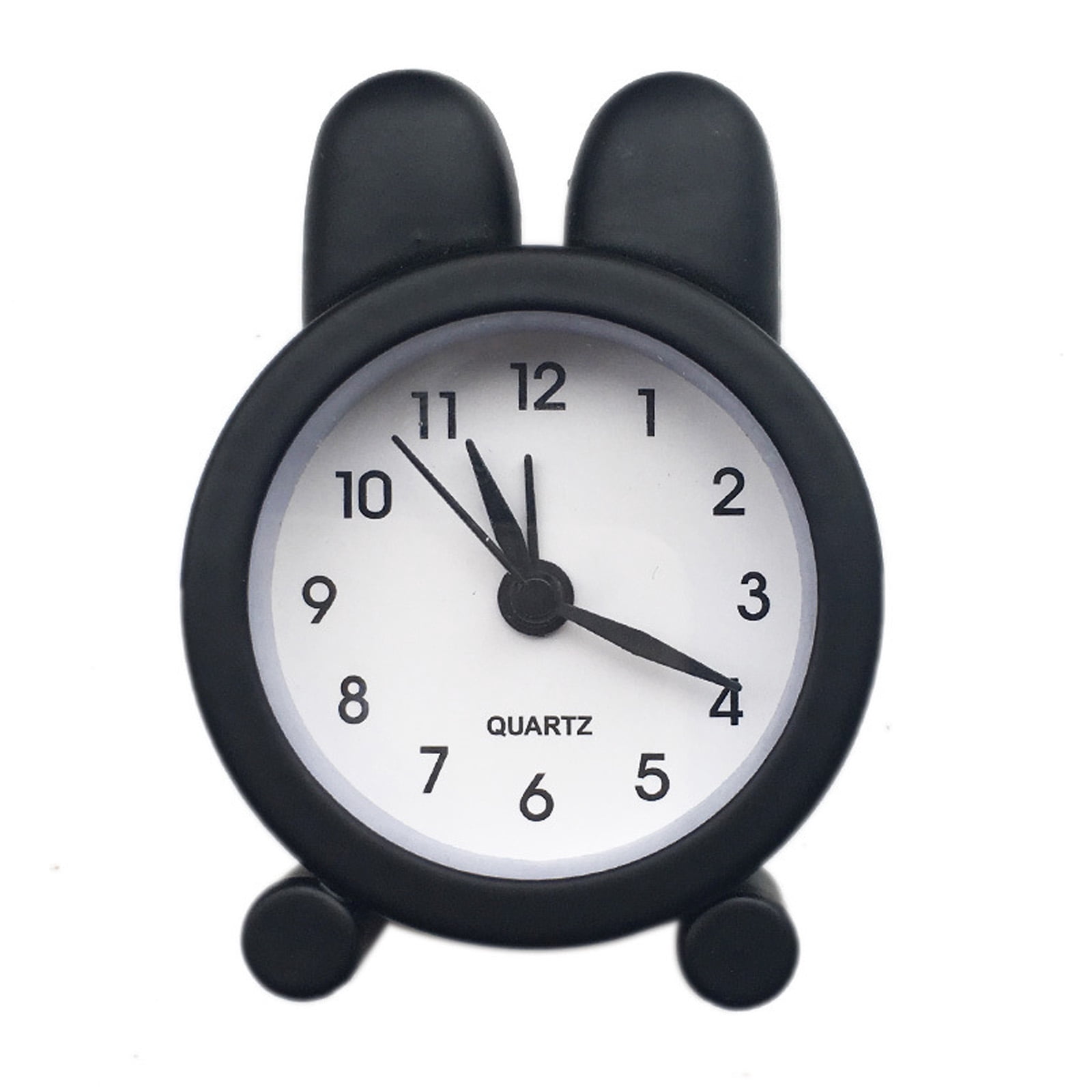 Bunnys Alarm Clock Quiet Desk Alarm Clock for Children and Teens Adds ...