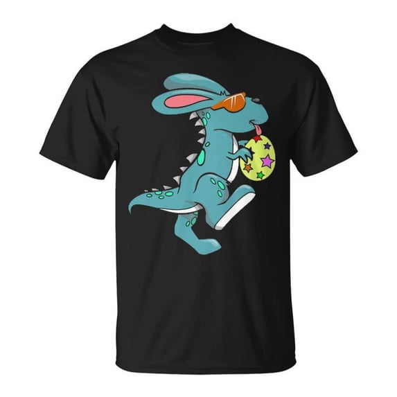 Bunnysaurus Easter Rex Bunny Egg Hunting Rabbit V3 TShirt - Walmart.com