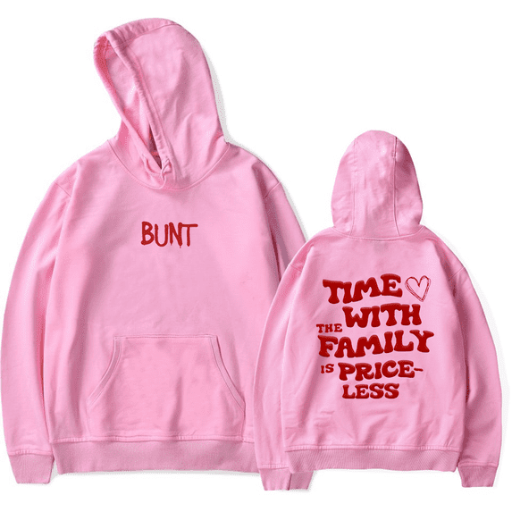 Bunt Merch The Time With Family Is Priceless Hoodie Long Sleeve ...