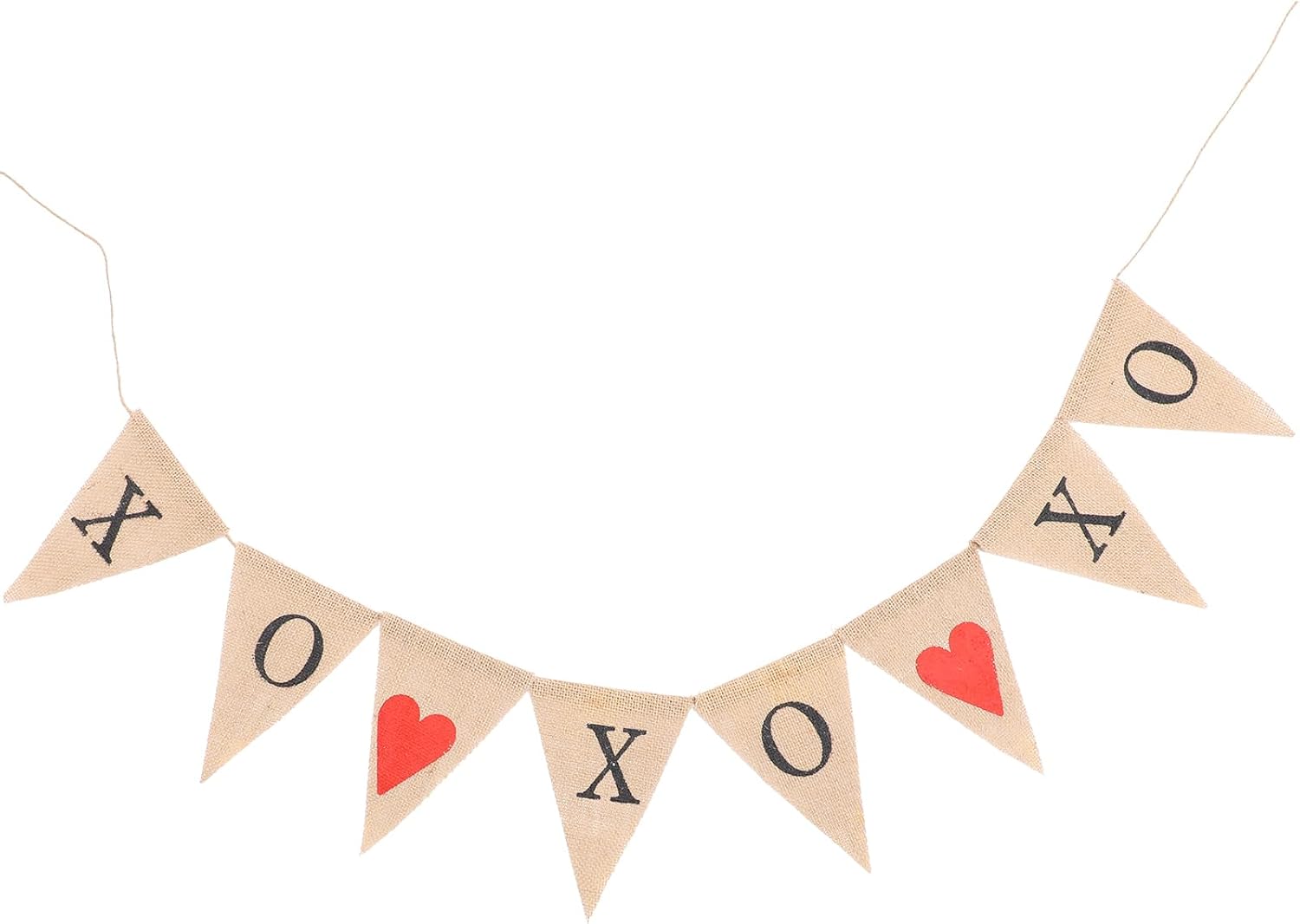 Bunting Banners XOXOXO Letter Pennant Flags Romantic Garland ...