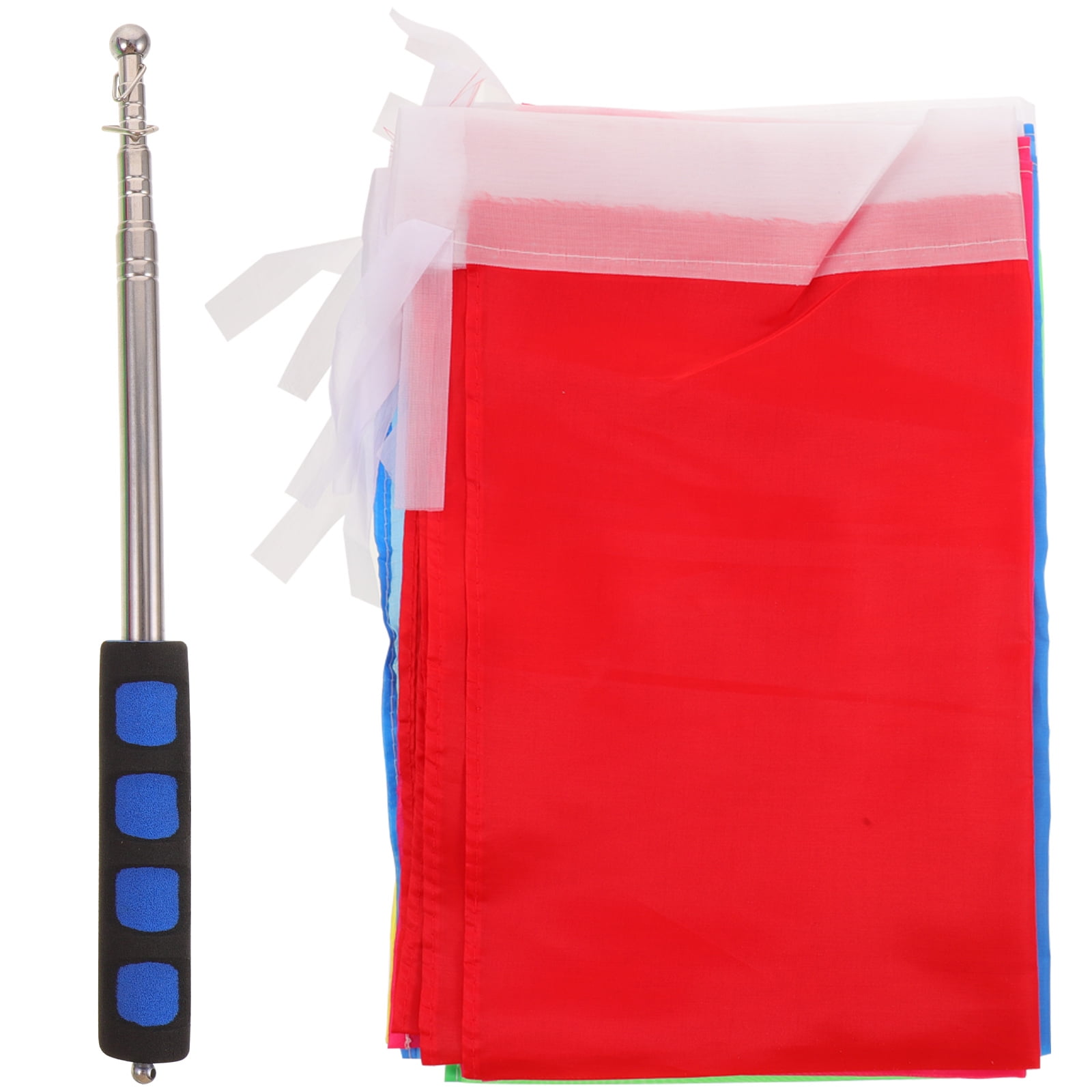 Bunting Mini Portable Flag Pole Assorted Color Travel - Walmart.com