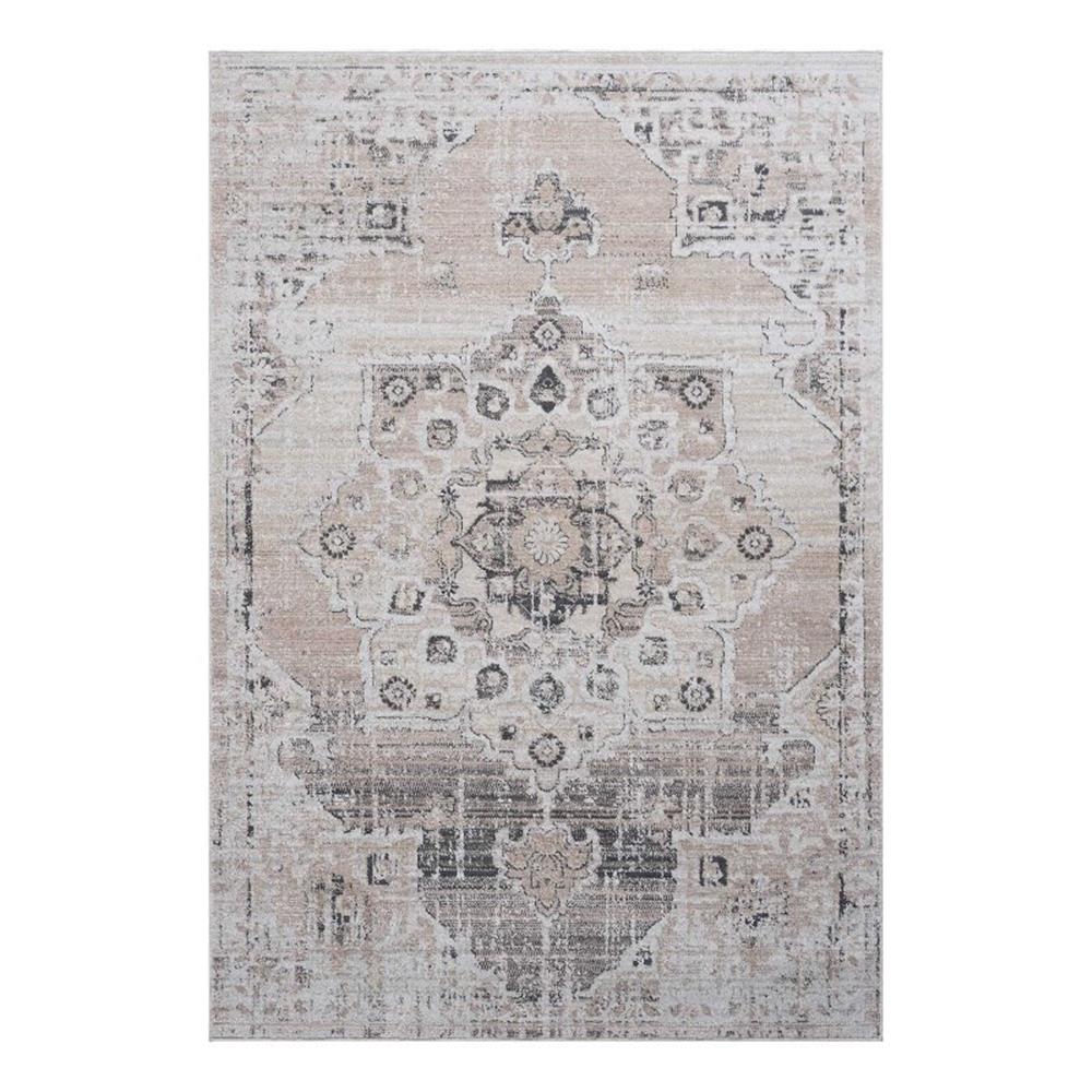 Bunyan Collection Traditional Vintage Cream/Beige Area Rug (5'3'' x 7'6 ...