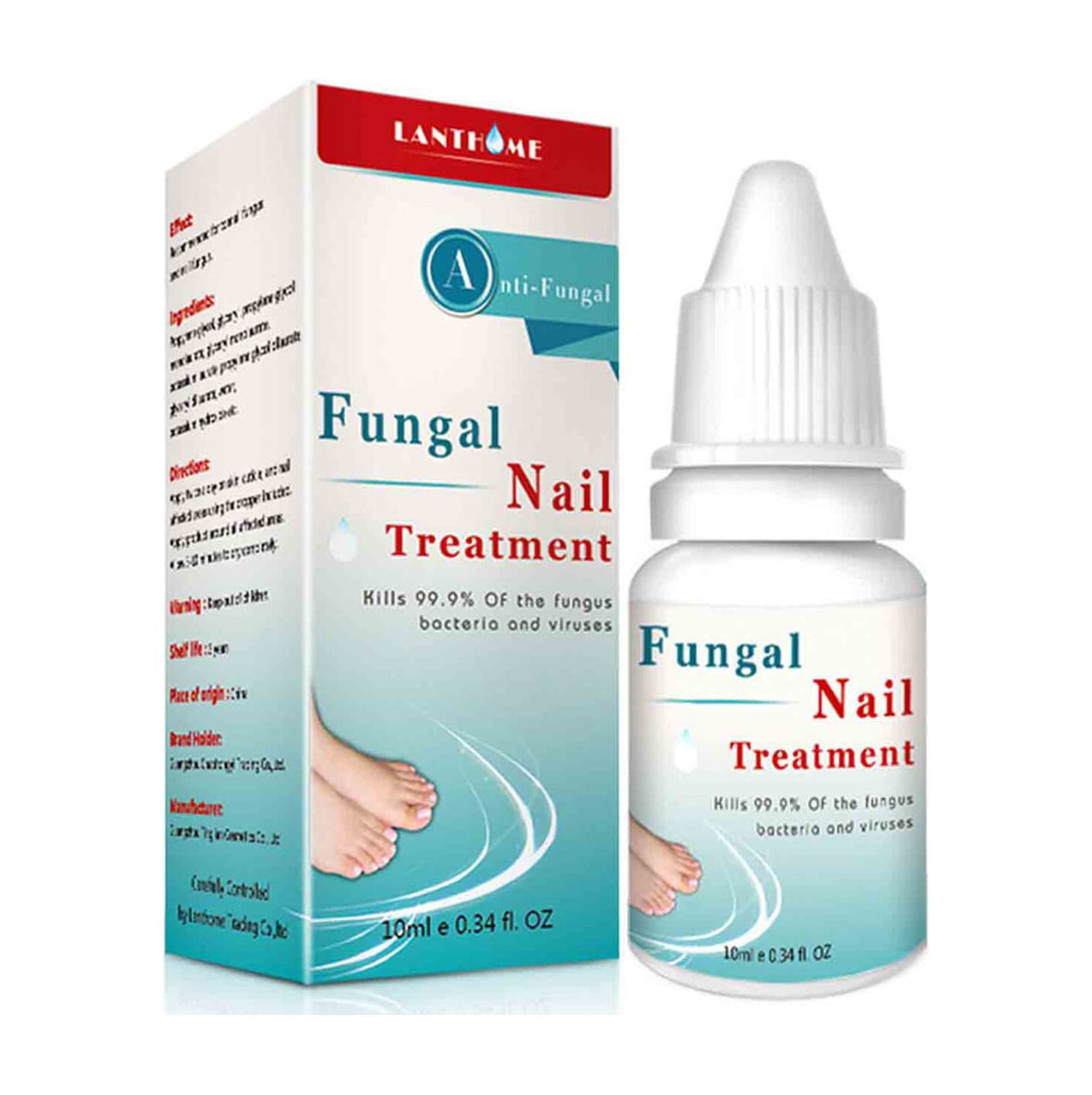 Buodes Cream Strength Toenail Foot Fungi Nail Cream 10Ml 5PC - Walmart.com