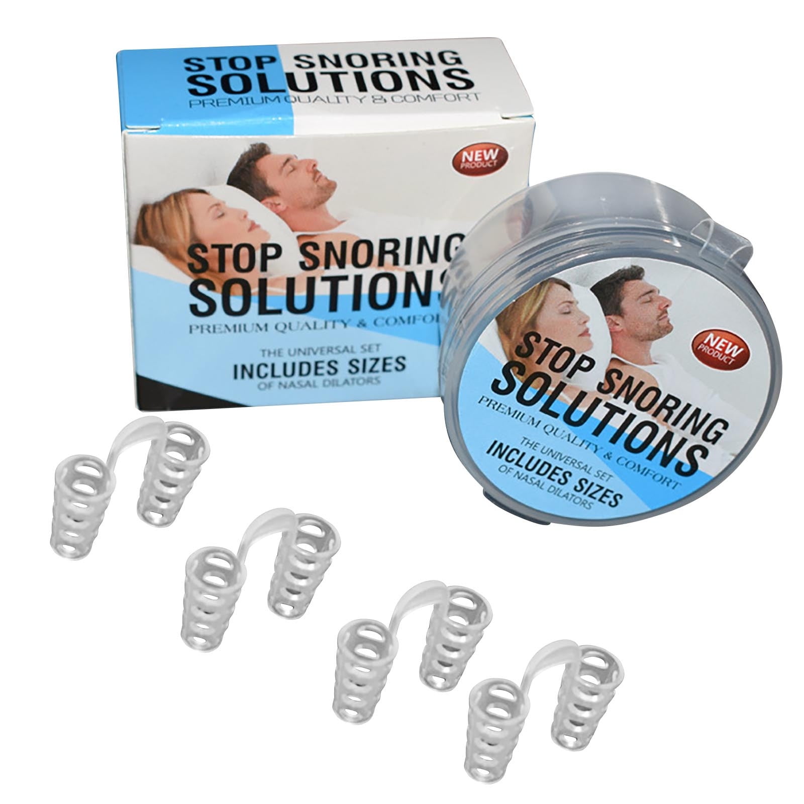 Buodes Summer Saving Clearance Snoring Plugs 4 Pieces Snoring Nose ...