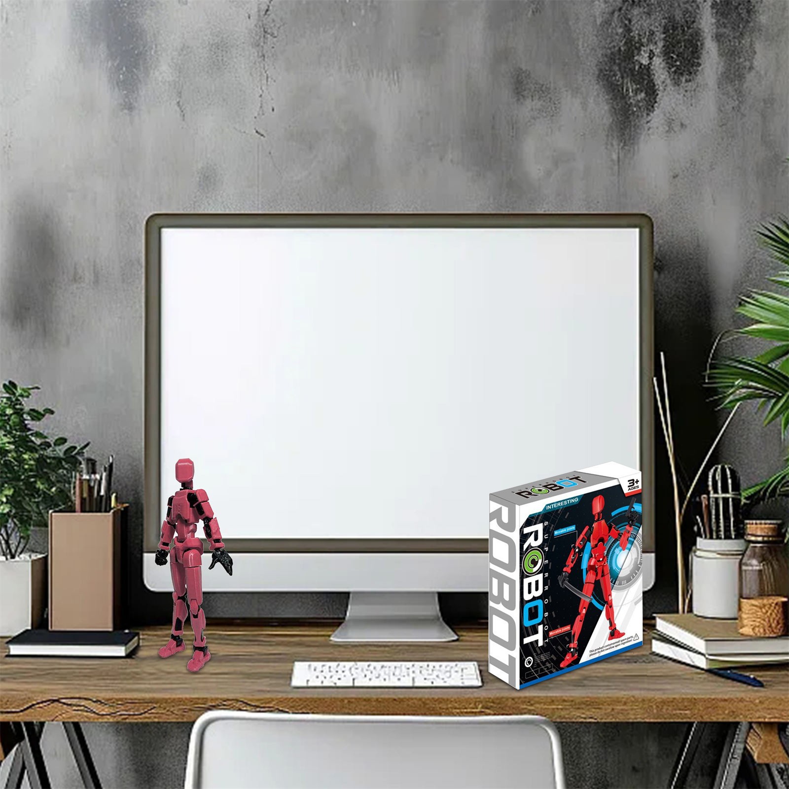 Buodes Titan 13 Action Figure, T13 Action Figure, 3D Printed Multi ...