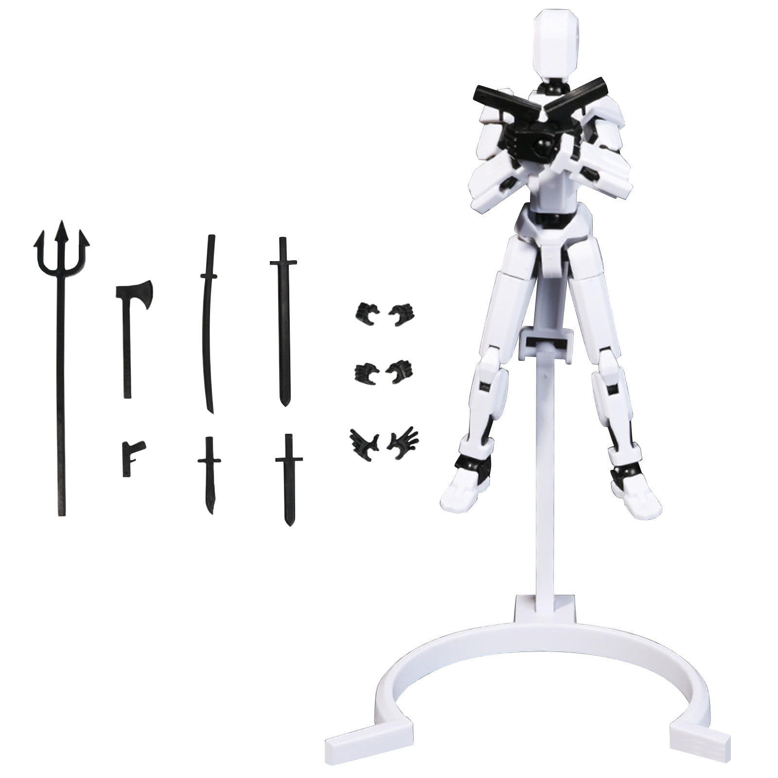 Buodes Titan 13 Action Figure, T13 Action Figure, 3D Printed Multi ...