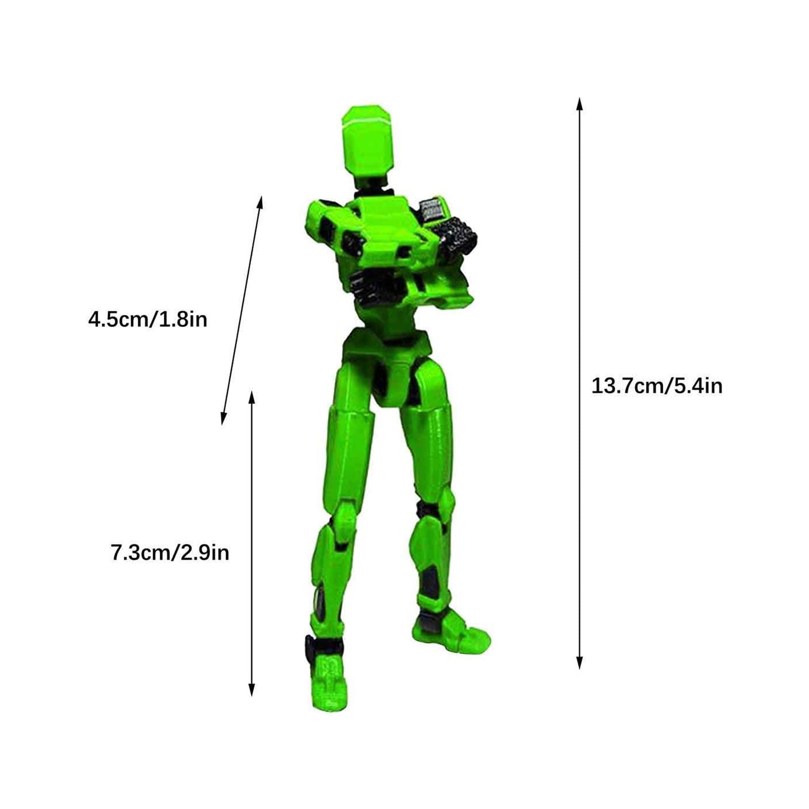 Buodes Titan 13 Action Figure, T13 Action Figure, 3D Printed Multi ...