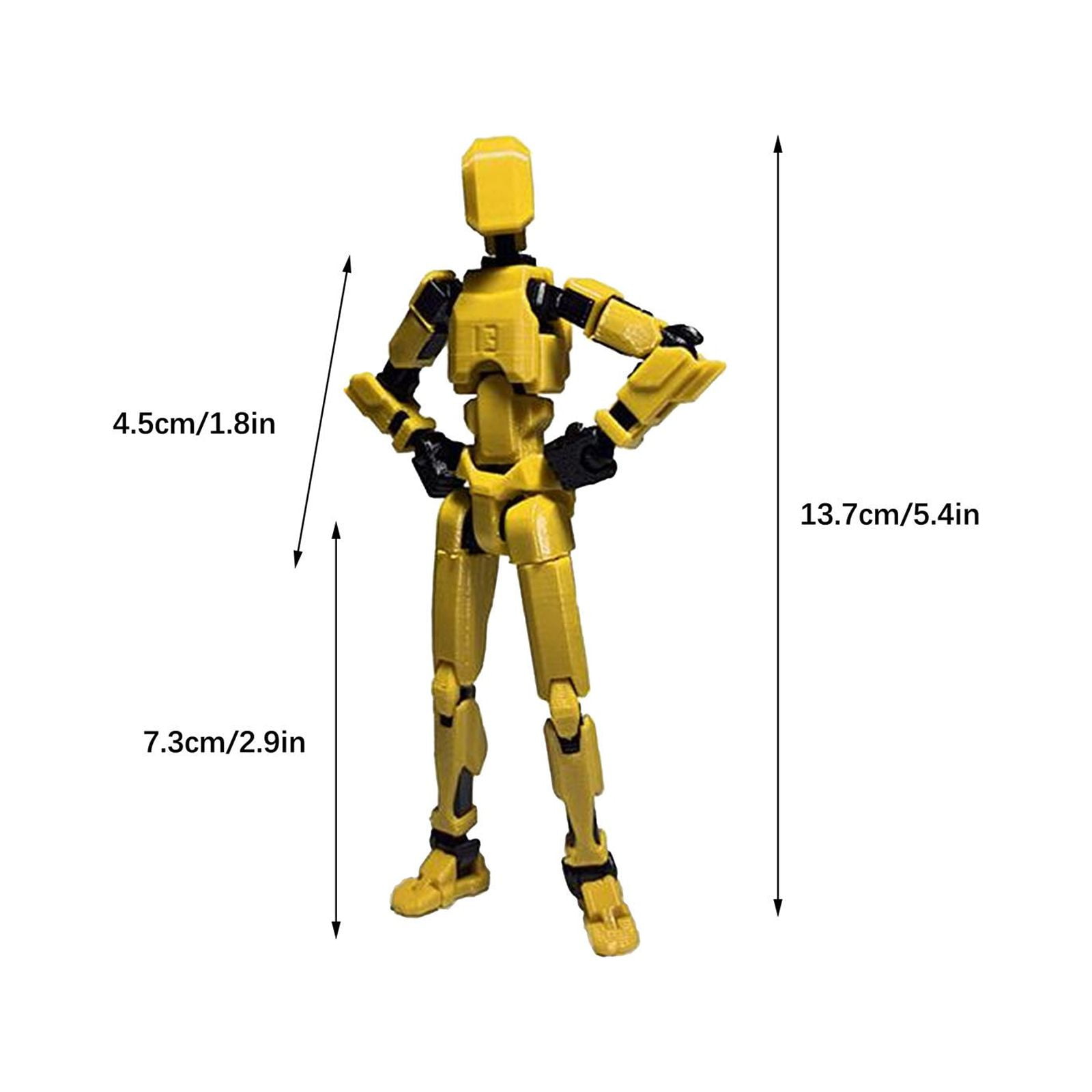 Buodes Titan 13 Action Figure, T13 Action Figure, 3D Printed Multi ...
