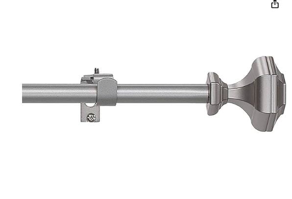 Buono II Harlow Decorative Rod Series - Elegant, Adjustable, All-Metal ...