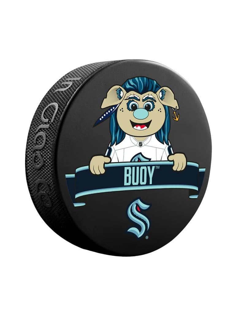 Buoy Kraken Mascot Officially Licensed Hockey Puck - Walmart.com