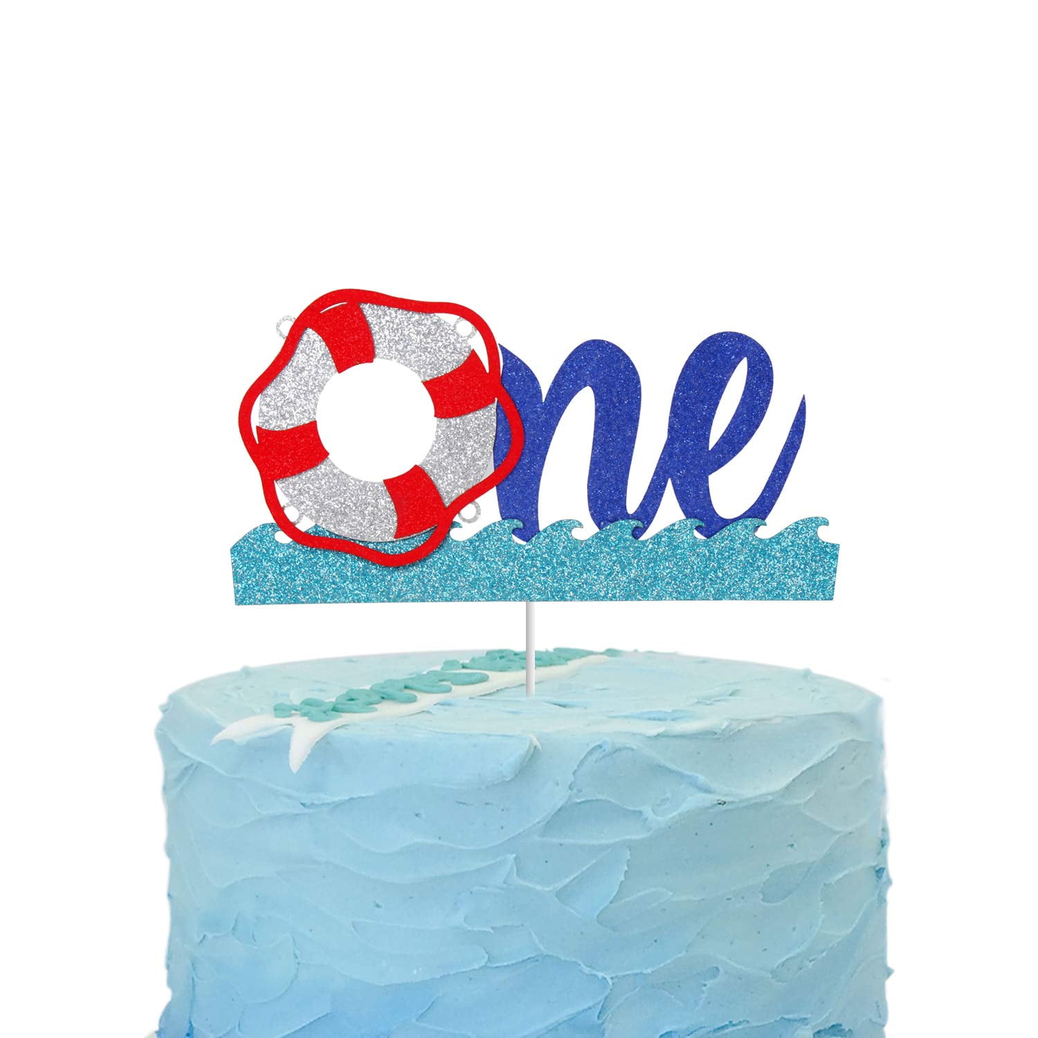 Buoy One Cake FEV6 Topper,Nautical Ocean Theme Ahoy Baby Shower Cake ...