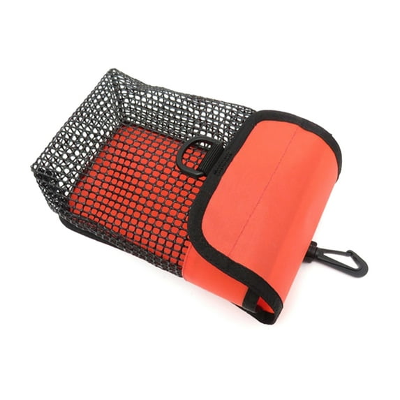 Buoys Mesh Storage Pocket Divings Gear Bag Finger Reel Safe Surface Marker - Walmart.com