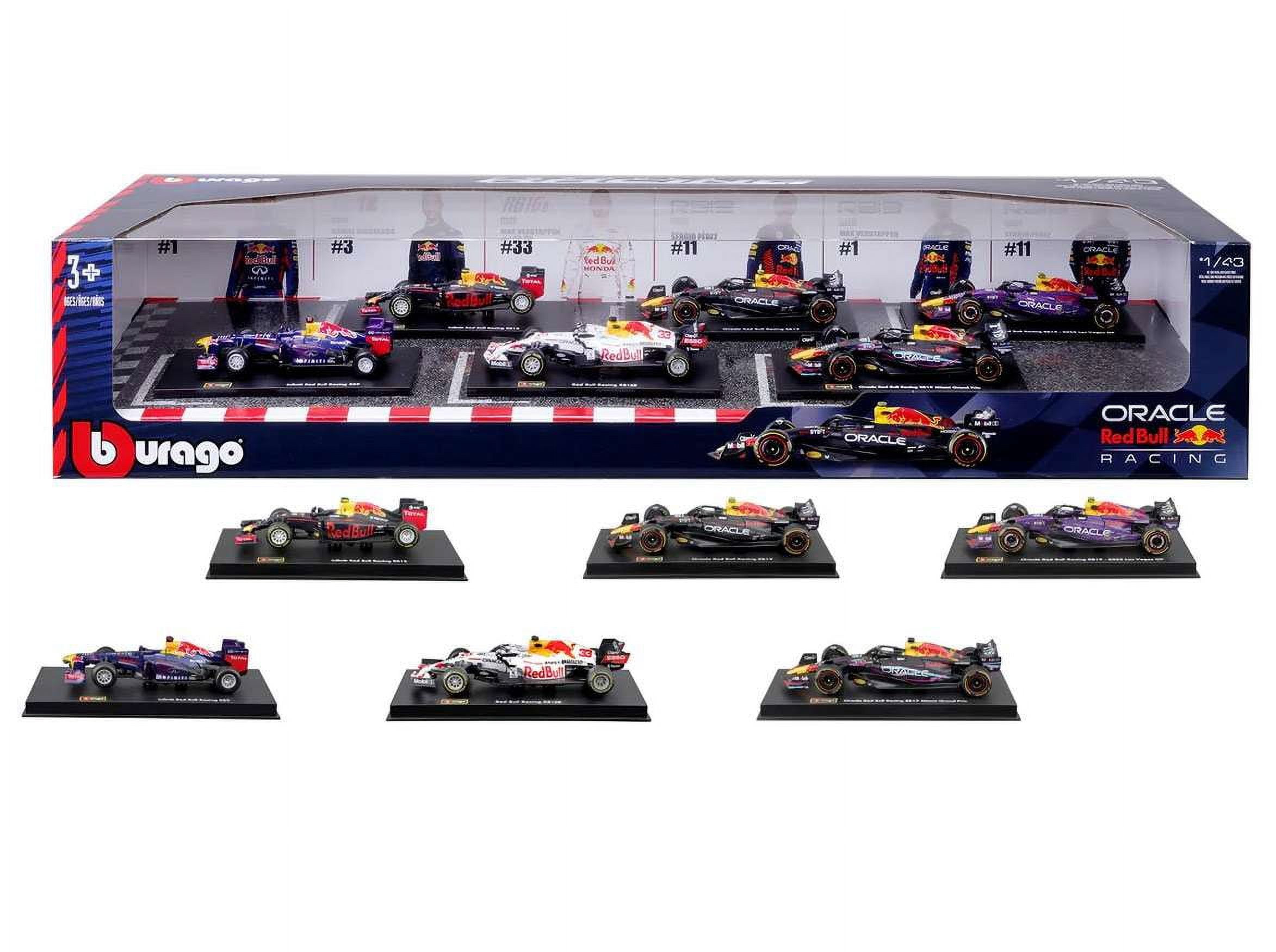 Burango Red Bull Formula Racing Die-cast Model 6-Pack - Walmart.com