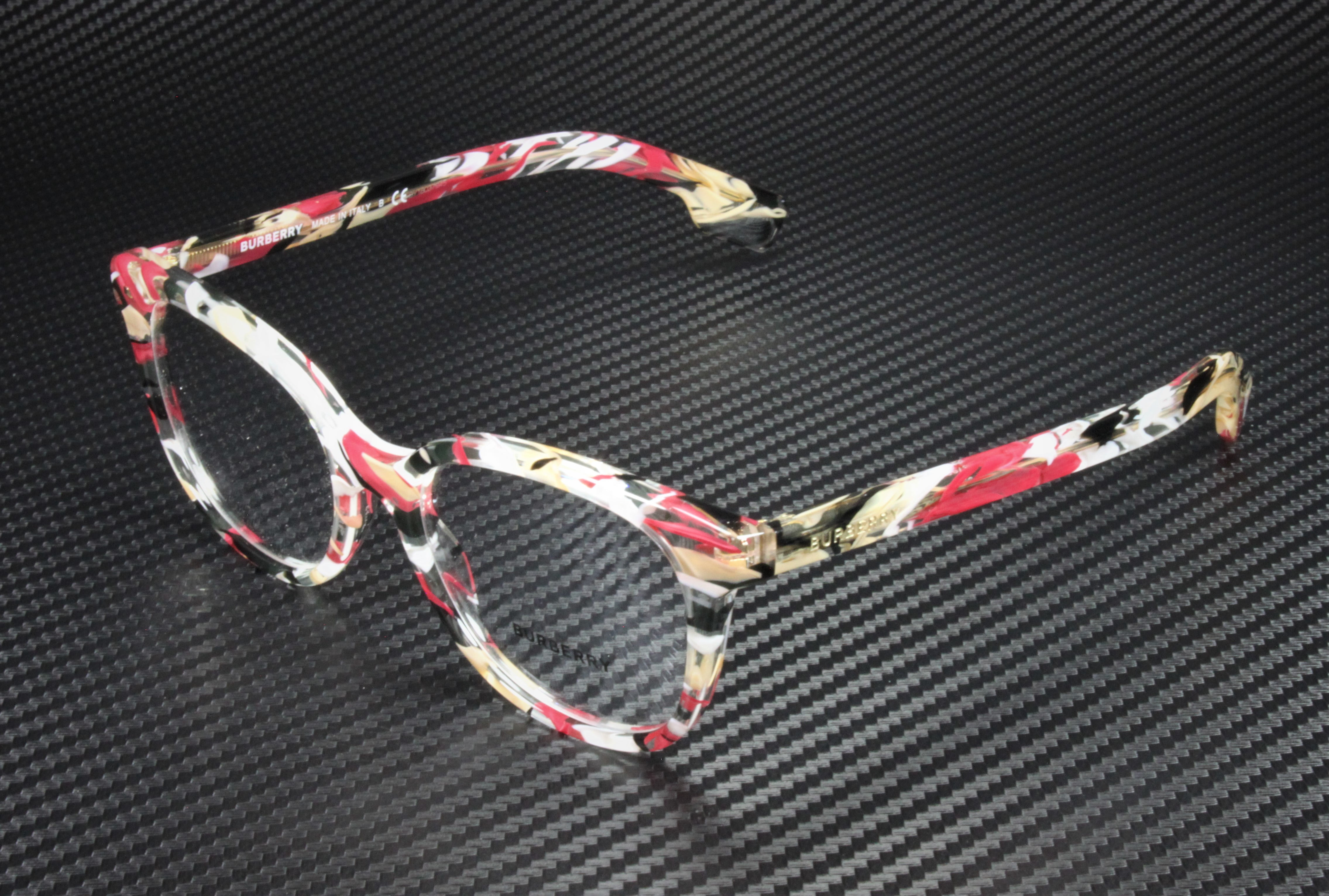 BURBERRY BE2291 3792 Striped Check Demo Lens 51 mm Women's Eyeglasses ...