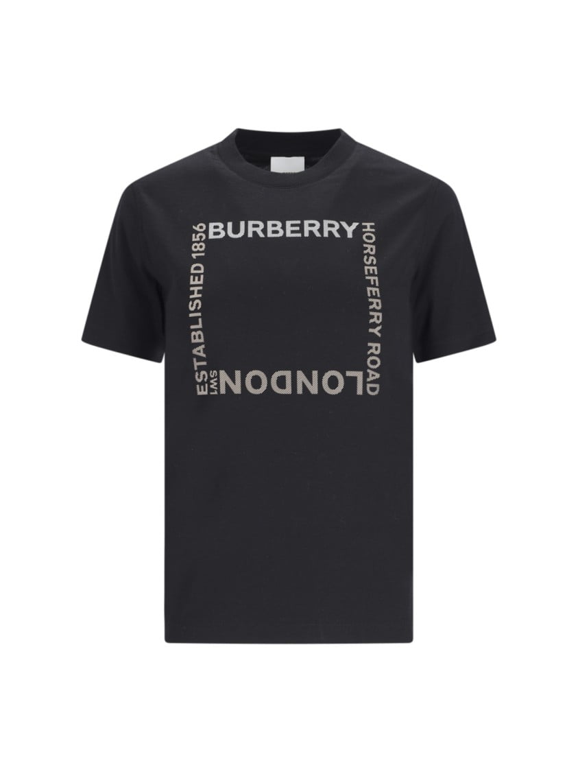 Burberry "Horseferry" Logo T-Shirt – Black (Women's) - Walmart.com