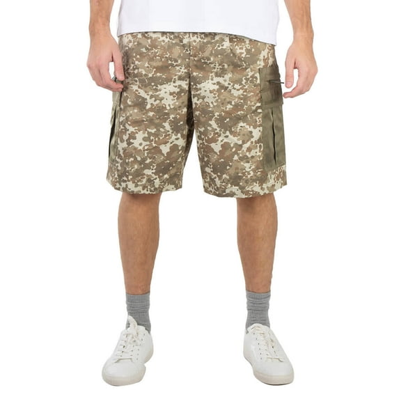 Burberry Khaki Green Camo Dan Shorts, Brand Size 54 (Waist Size 37.4 ...