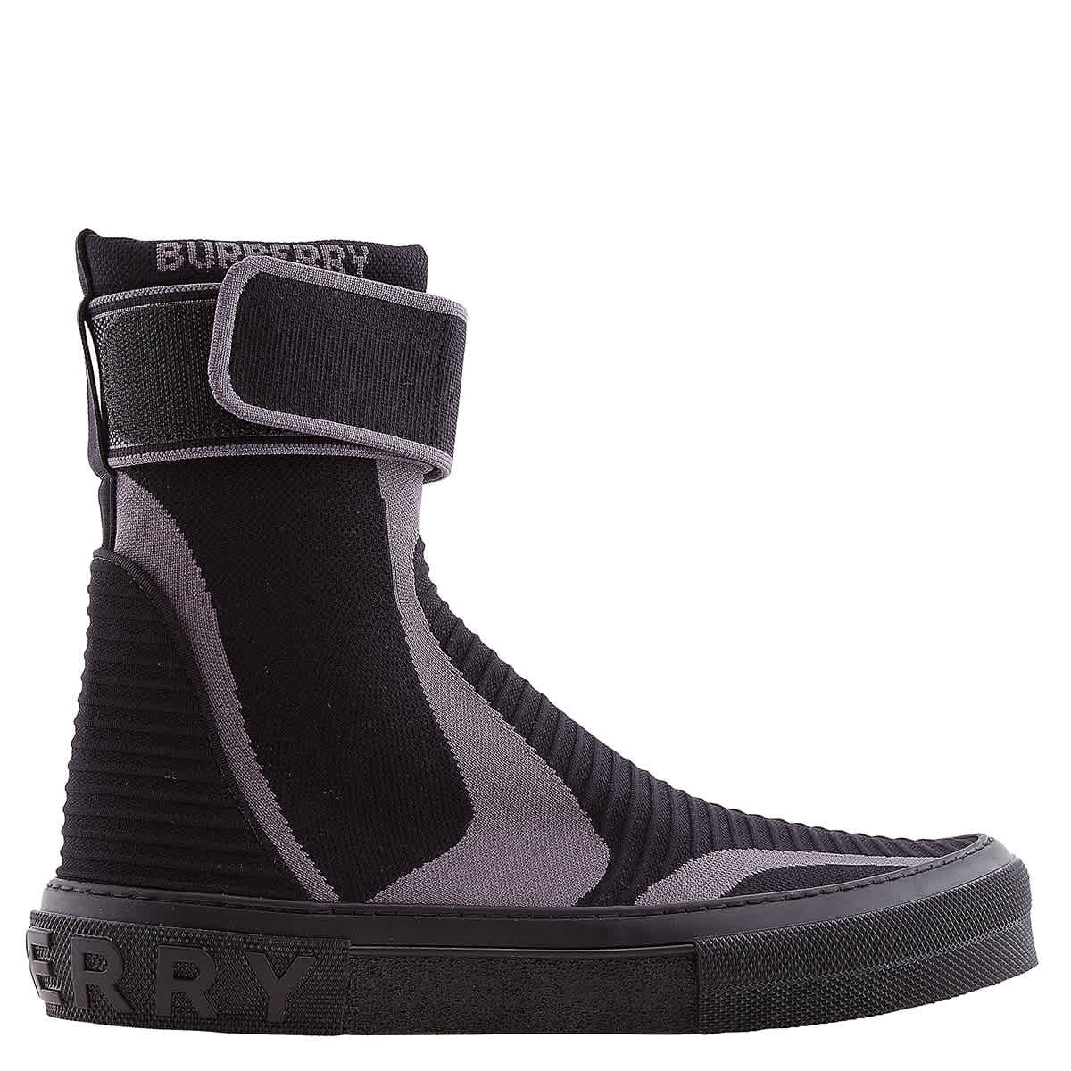 Burberry Knitted Sub High-Top Sock Sneakers, Brand Size 48 (US Size 15 ...