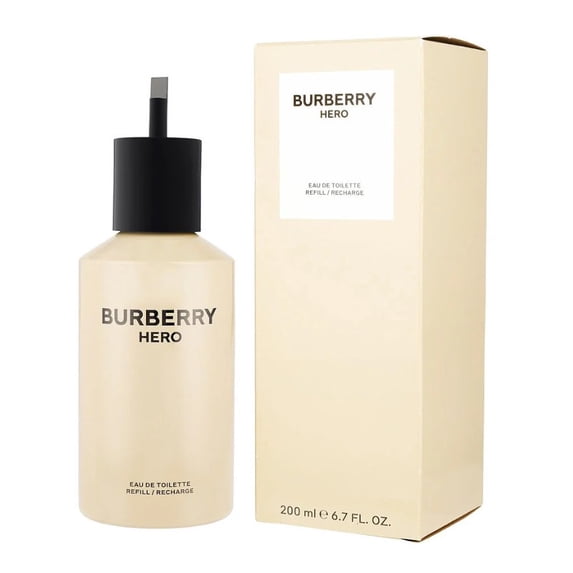 Burberry Hero 6.7 oz EDT Spray Refill Mens Cologne 200 ml NIB - Walmart.com