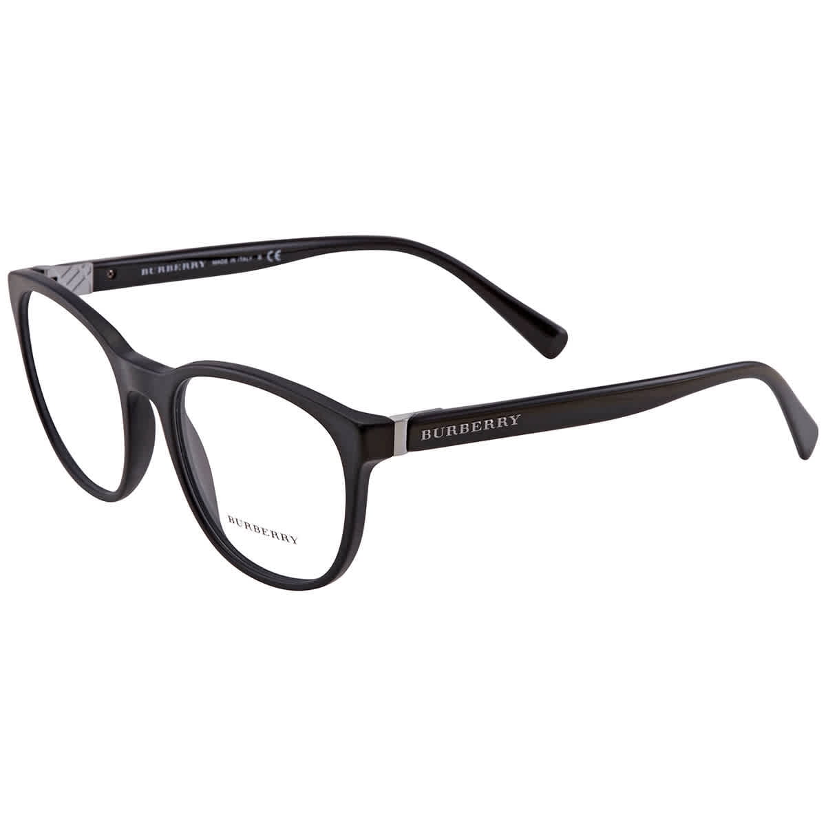 Burberry Round Eyeglasses BE2247 3001 Matte Black 54mm 2247 - Walmart.com