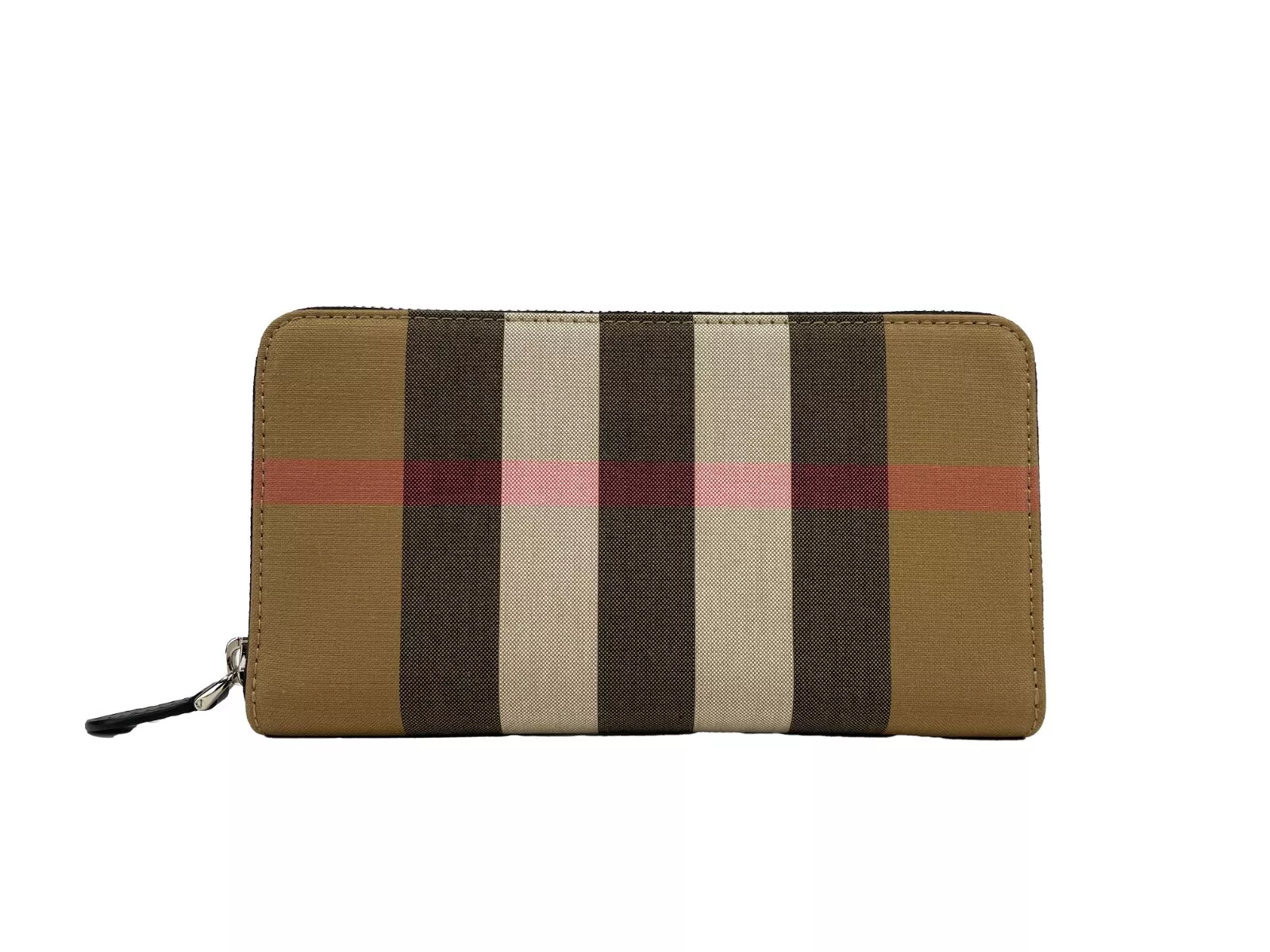 Burberry Super Exploded Check Large Zip Around Wallet - Walmart.com