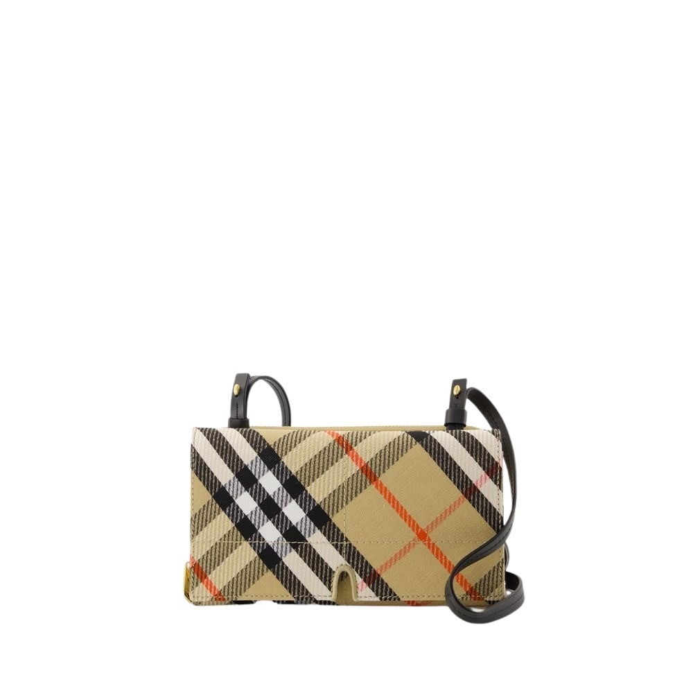 Burberry Women's Snip Pouch - Synthetic - Beige Neutrals - Walmart.com