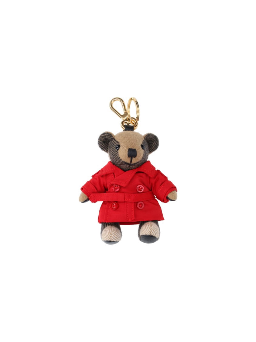 Burberry Women's Thomas Teddy Bear Charm In Red Cashmere Red - Walmart.com