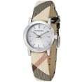 Burberry Women's White Face Analog Quartz 26mm Watch BU9212 - Walmart.com
