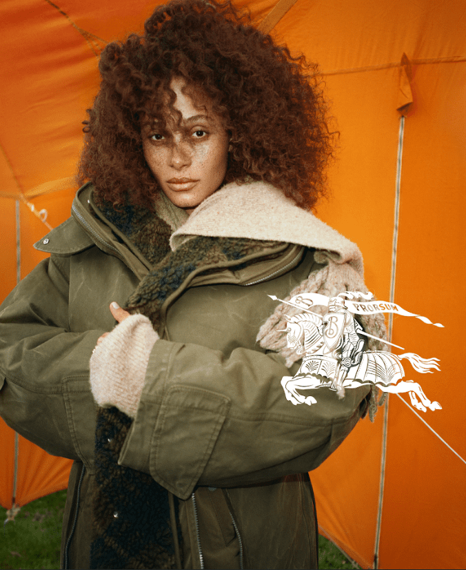 Burberry by Tyrone Lebon FW 2024 Poster 24x36 - Fashion Campaign Art ...