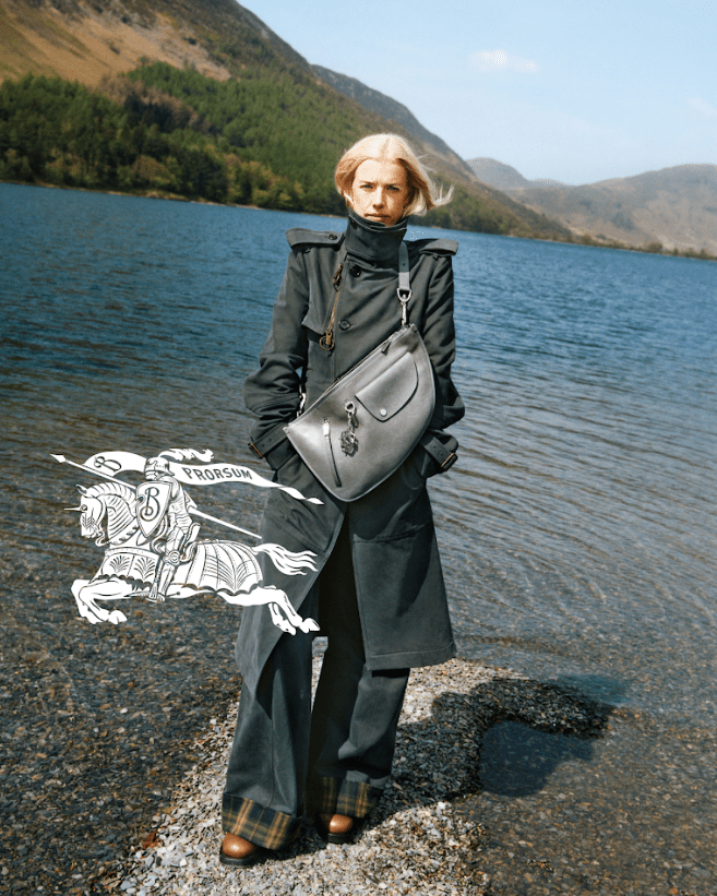 Burberry by Tyrone Lebon FW 2024 Poster 24x36 - Fashion Campaign Iconic ...