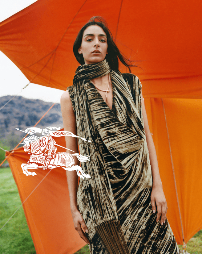 Burberry by Tyrone Lebon FW 2024 Poster 24x36 - Fashion Campaign Trendy ...