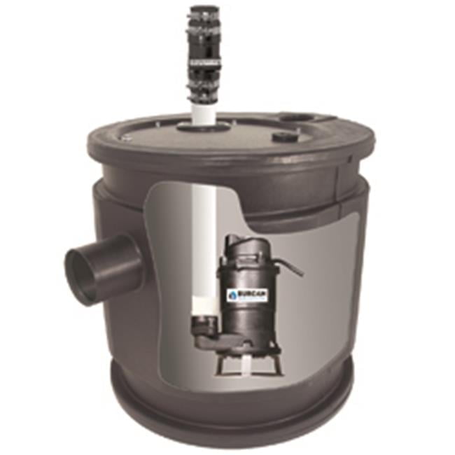 Burcam Pumps 401446P Sewage Grinder Package System - Walmart.com