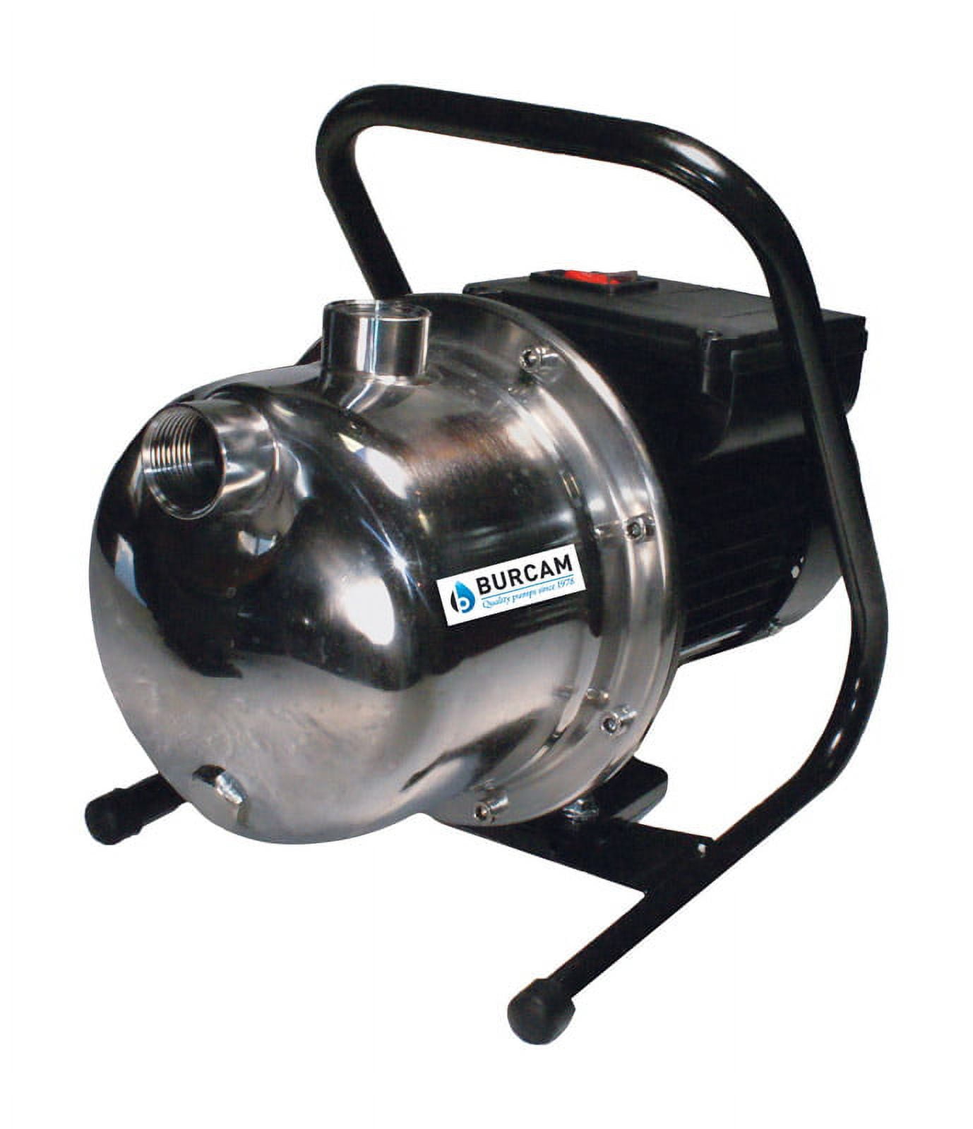 Burcam Stainless Steel 1 HP 1215 gph 115 V Sprinkler Pump - Walmart.com