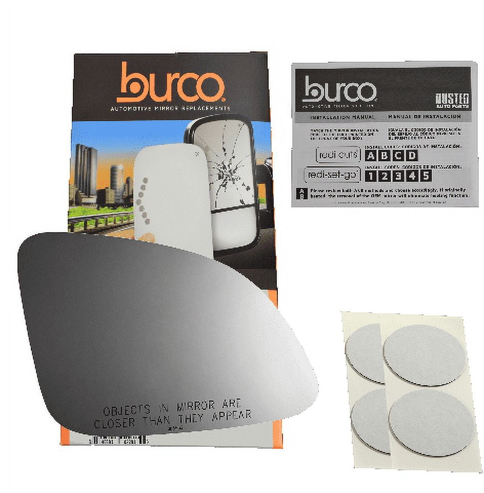 Burco 5862 Passenger Side Replacement Mirror Glass Compatible with 2022 ...