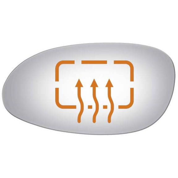 Burco Side View Mirror Replacement Glass - Clear Glass - 3199H ...