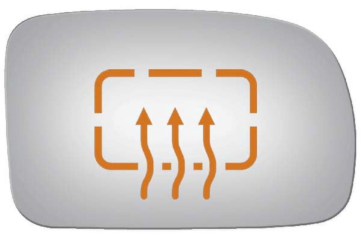 Burco Side View Mirror Replacement Glass - Clear Glass - 3199H ...