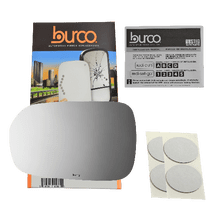 Burco Side View Mirror Replacement Glass - Clear Glass - 3027 - Walmart.com