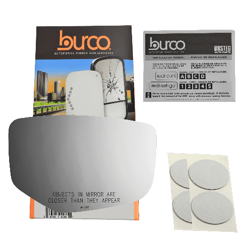 Burco Side View Mirror Replacement Glass - Clear Glass - 5555 - Walmart.com