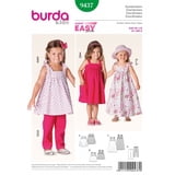 Burda Children's Easy Sewing Pattern 9437 - Top, Pants & Dresses ...
