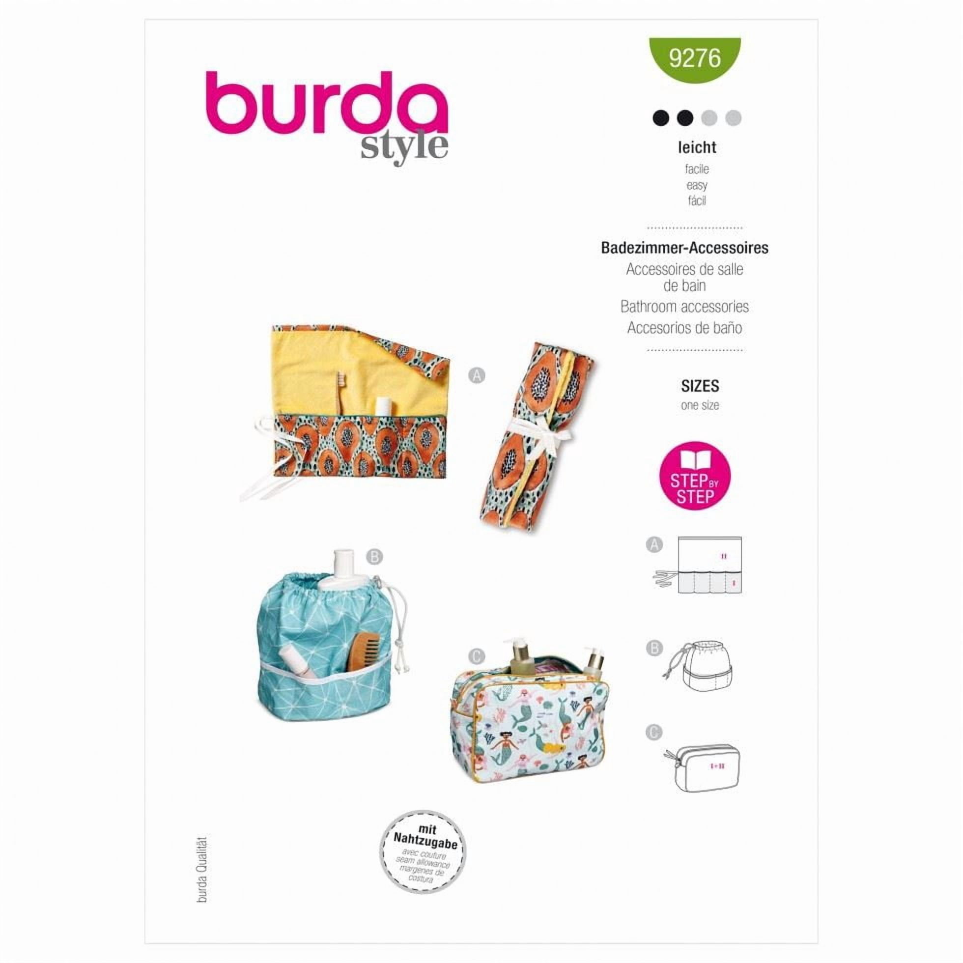 Burda Paper Sewing Pattern 9276 - Bags - Walmart.com