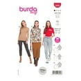 Burda Sewing Pattern 6056 Tops 8-22 (34-48) - Walmart.com