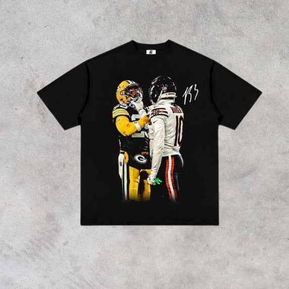 Burden 3 CHO-KE Shirt, Football Graphic Game Day Tee, Chicago Y2K Style ...