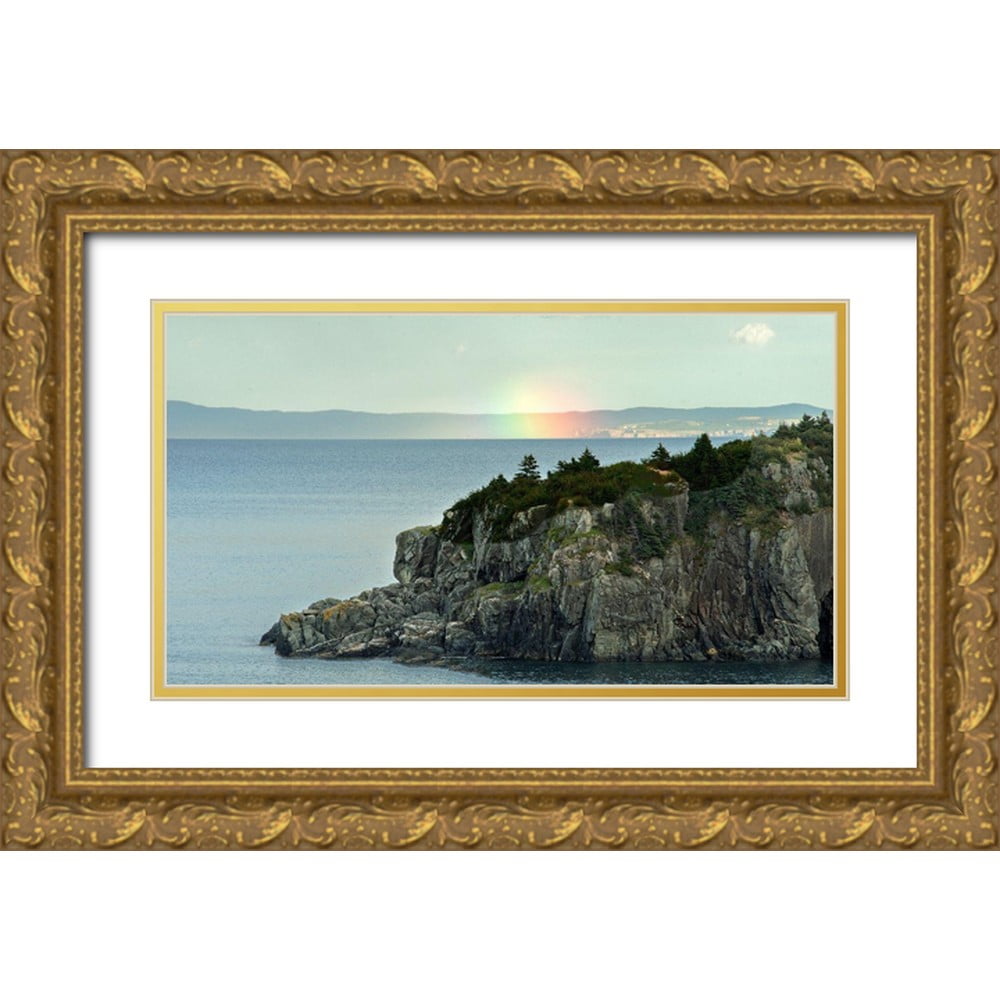 Burdick, Chuck 24x15 Gold Ornate Wood Framed with Double Matting Museum ...