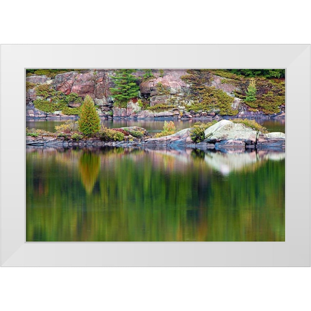 Burdick, Chuck 24x17 White Modern Wood Framed Museum Art Print Titled ...