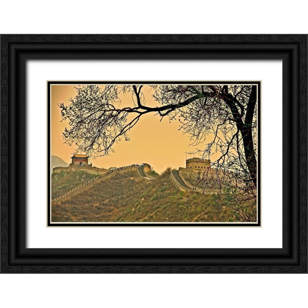 Burdick, Chuck 32x23 Black Ornate Wood Framed with Double Matting ...