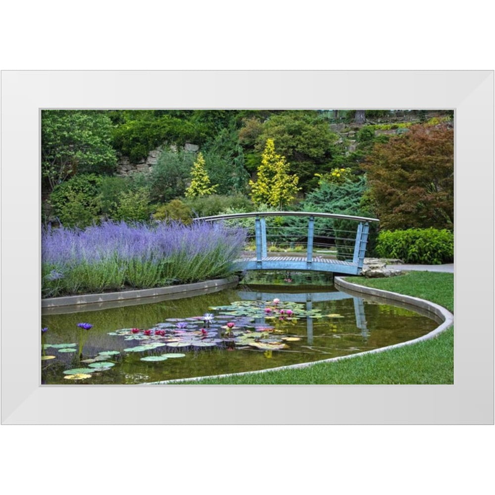Burdick, Chuck 32x23 White Modern Wood Framed Museum Art Print Titled ...