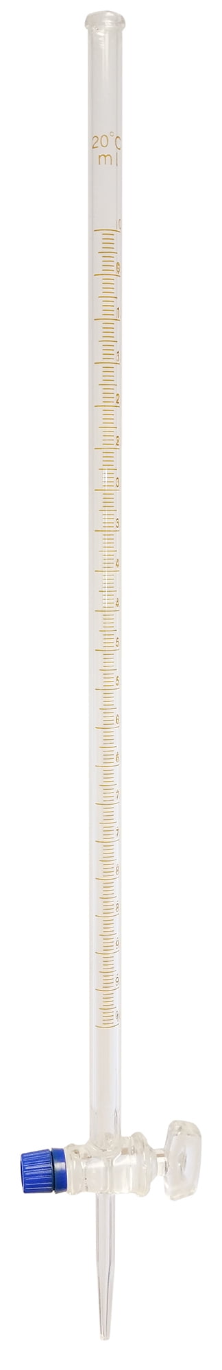 Burette made from Borosilicate Glass with Ground Glass Stopcock, 10ml ...