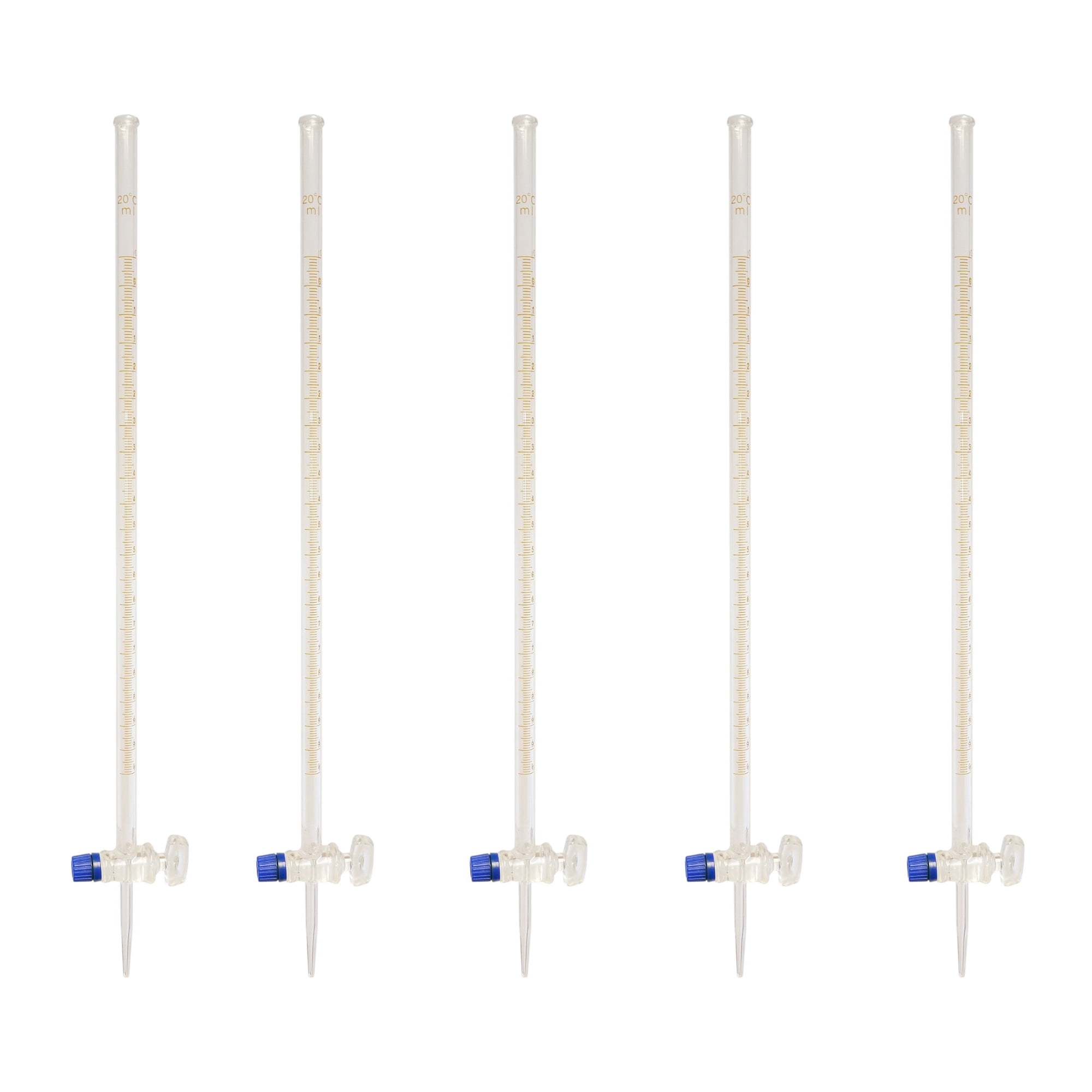 Burette, Borosilicate Glass with Ground Glass Stopcock, 10ml capacity ...