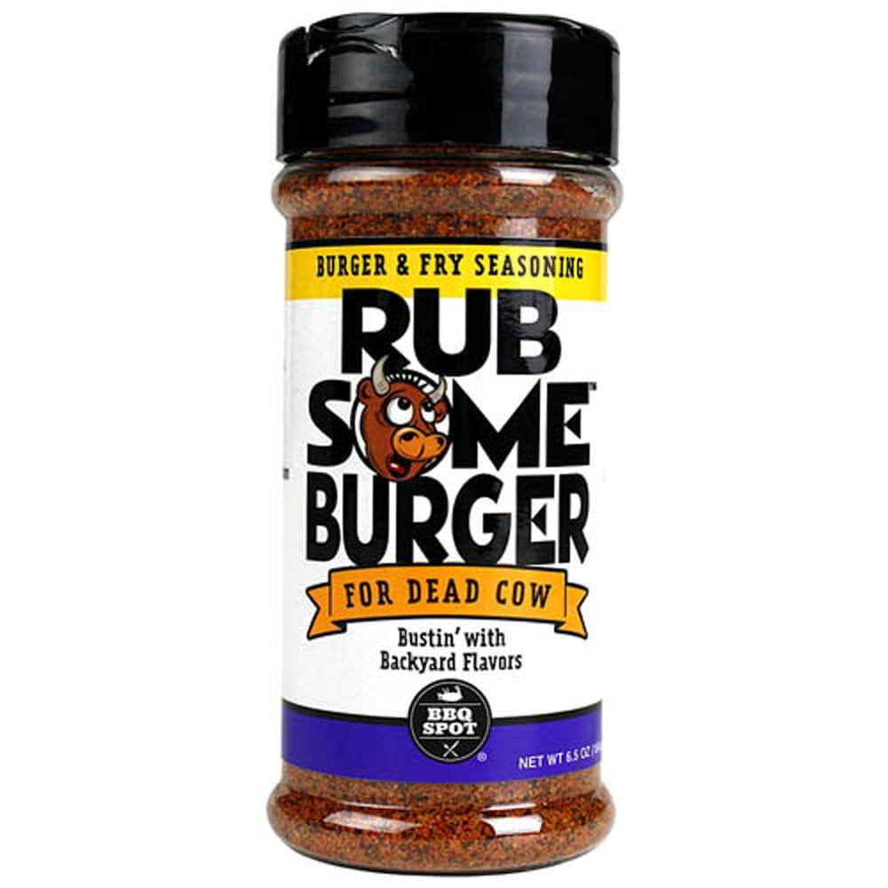 Burger & Fry Seasoning AKF18 Rub Some Burger For Dead Cow, 6.5 oz Rub ...